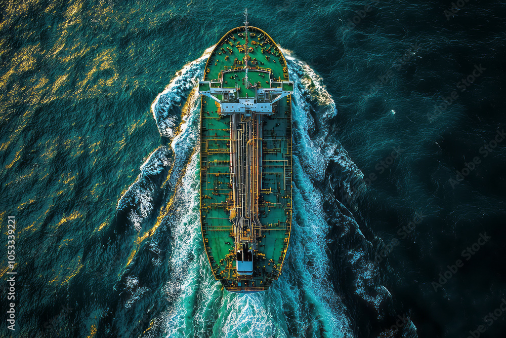 Capturing the intricate layout and operations of a tanker vessel's ...