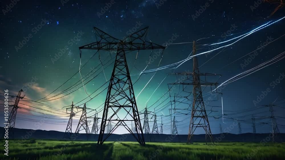 Overhead Electricity Transmission Lines with 3D Digital Visualization ...
