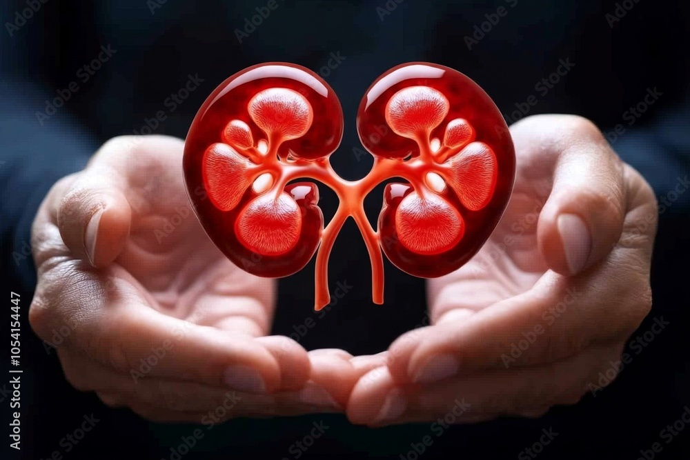 Stem cells forming kidney cells with a focus on the smooth, intricate ...