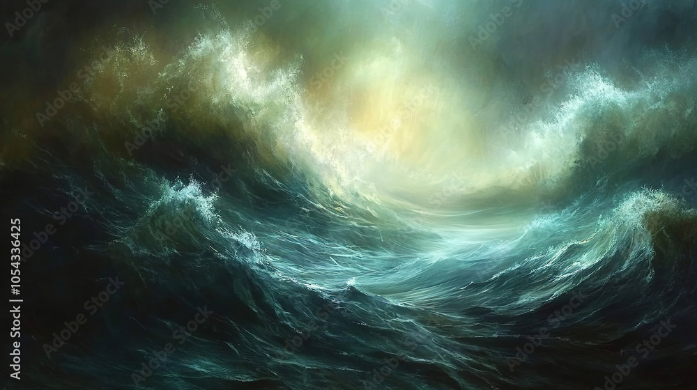 The creation of the world, the beginning. And the earth was without ...