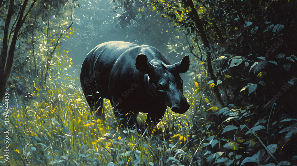 The Foraging Malayan Tapir - A Key Player in the Tropical Ecosystem ...