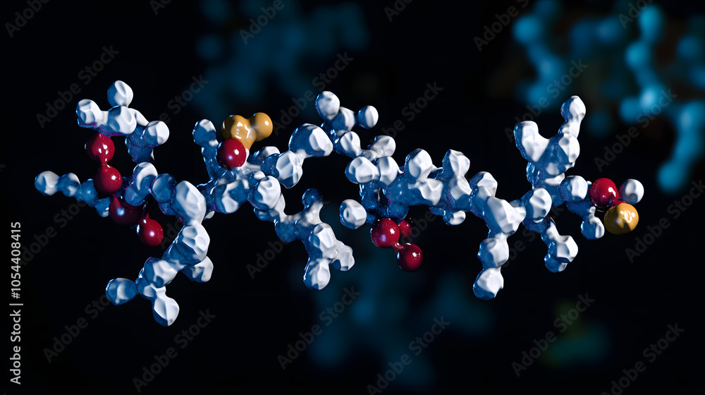 Glucagon-like peptide 1 (GLP1, 7-36) molecule The glucagon like peptide ...