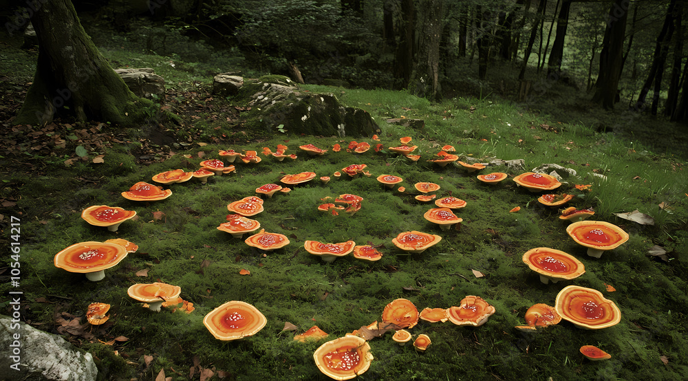Captivating Concentric Ring Formation in a Fairy Circle: Explore the ...