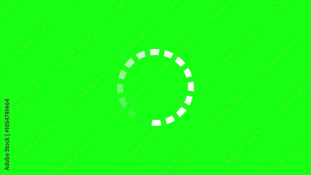 Loading wheel animation. loading icon animation. Loading circle icon animation on black ...