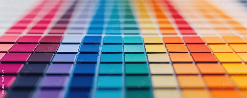 AI generating custom color schemes for a website, optimizing the user ...