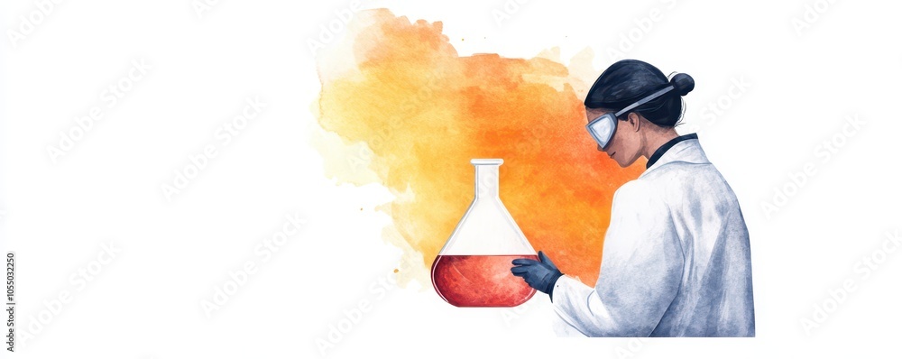 Analyzing results of a prototype experiment in a vibrant watercolor ...