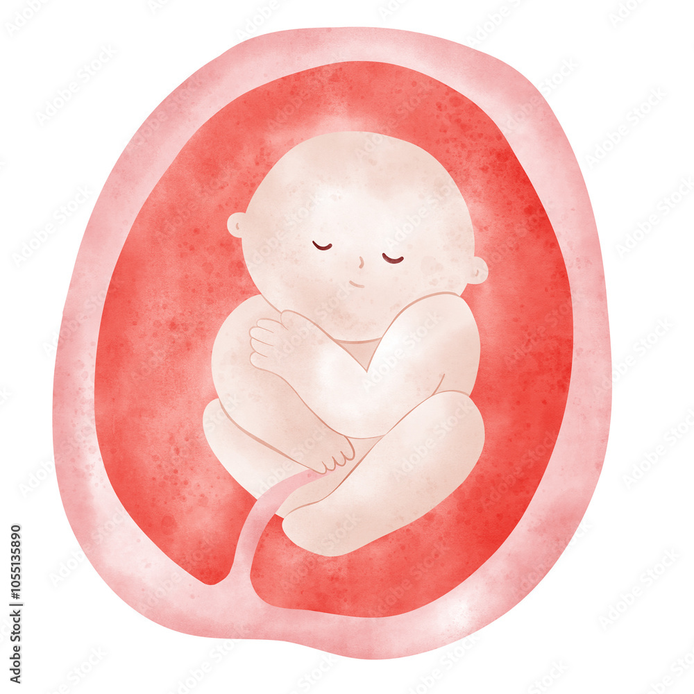 Fetal development process, Stages of pregnancy. human embryo growth ...