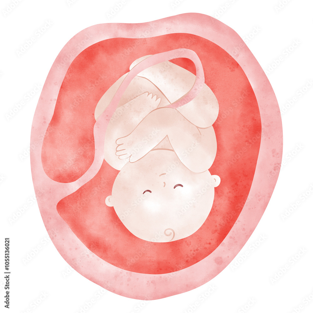 Fetal development process, Stages of pregnancy. human embryo growth ...
