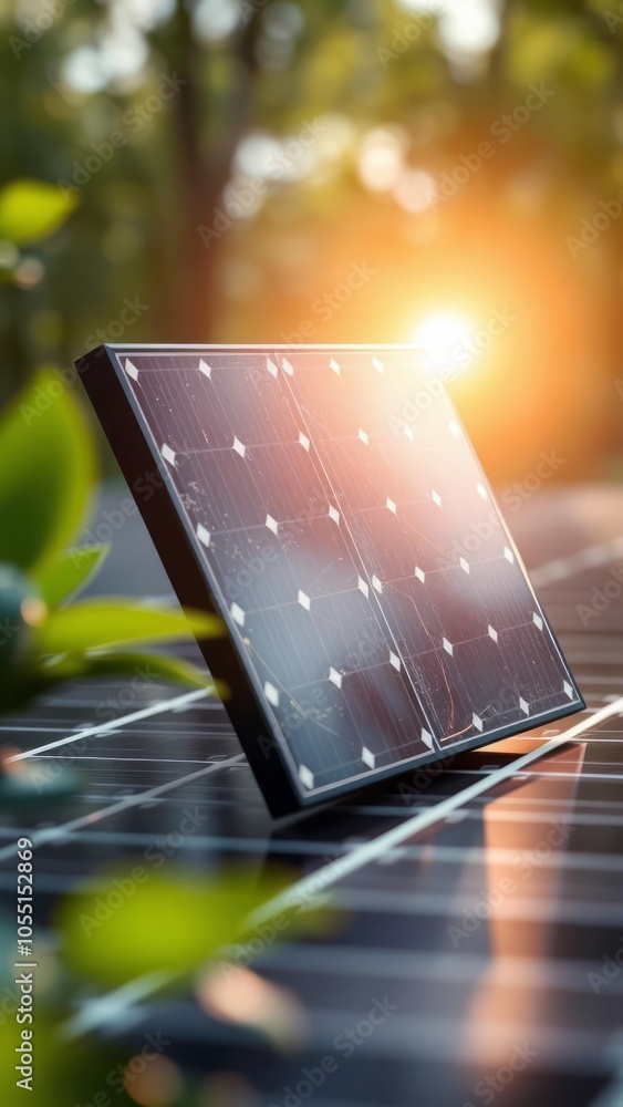 Modern perovskite high performance solar cell module for high efficient ...