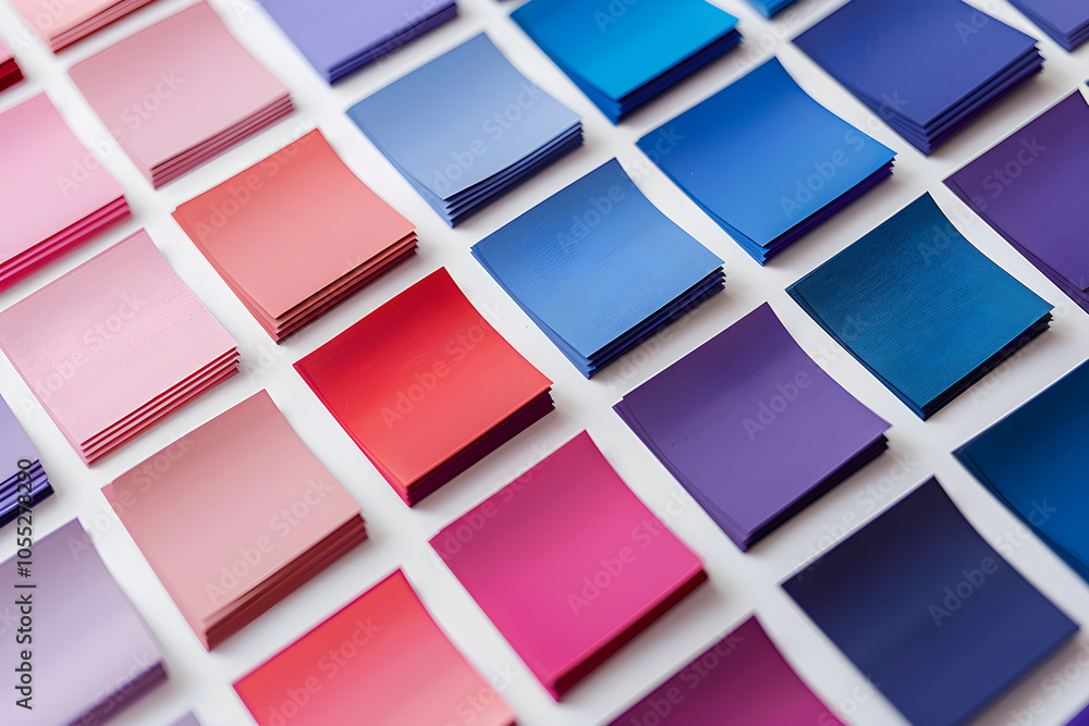 Expansive Spectrum: A Comprehensive Display of Kwal Paint Colors Stock ...