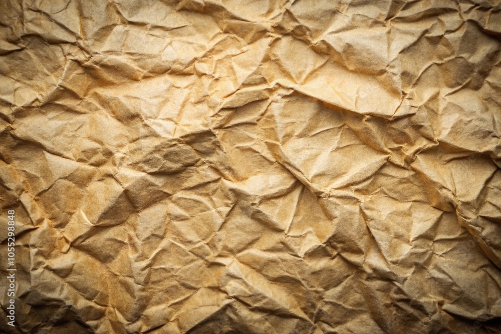 Vintage paper fragments with a crumpled texture, old books, vintage ...