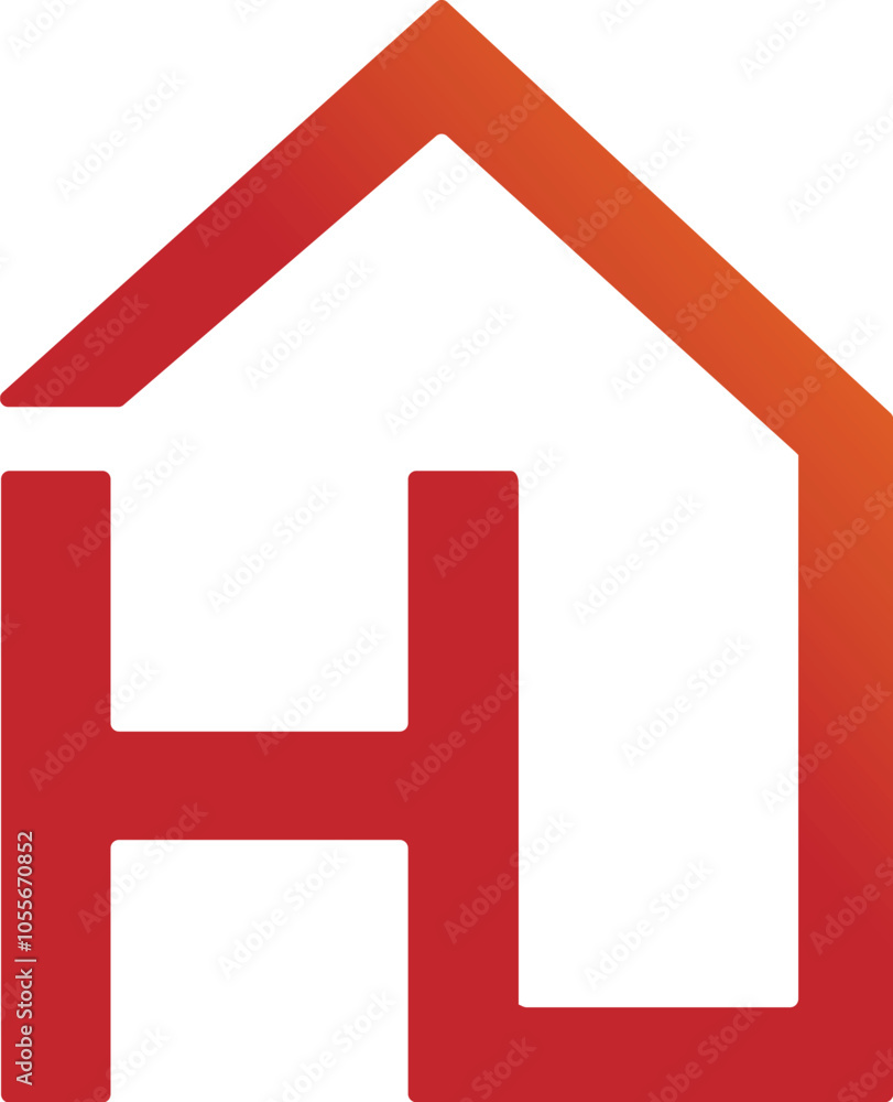 Vetor de H House logo vectors. House Building logo vectors. Hotel H ...