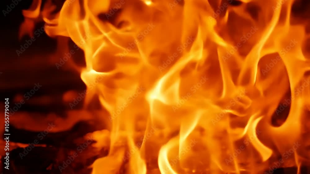 motion Abstract flames background flame big Fire Slow Burning effect ...
