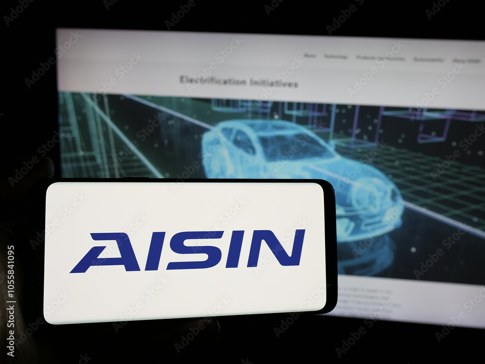 Stuttgart, Germany - 10-25-2024: Person holding smartphone with logo of ...