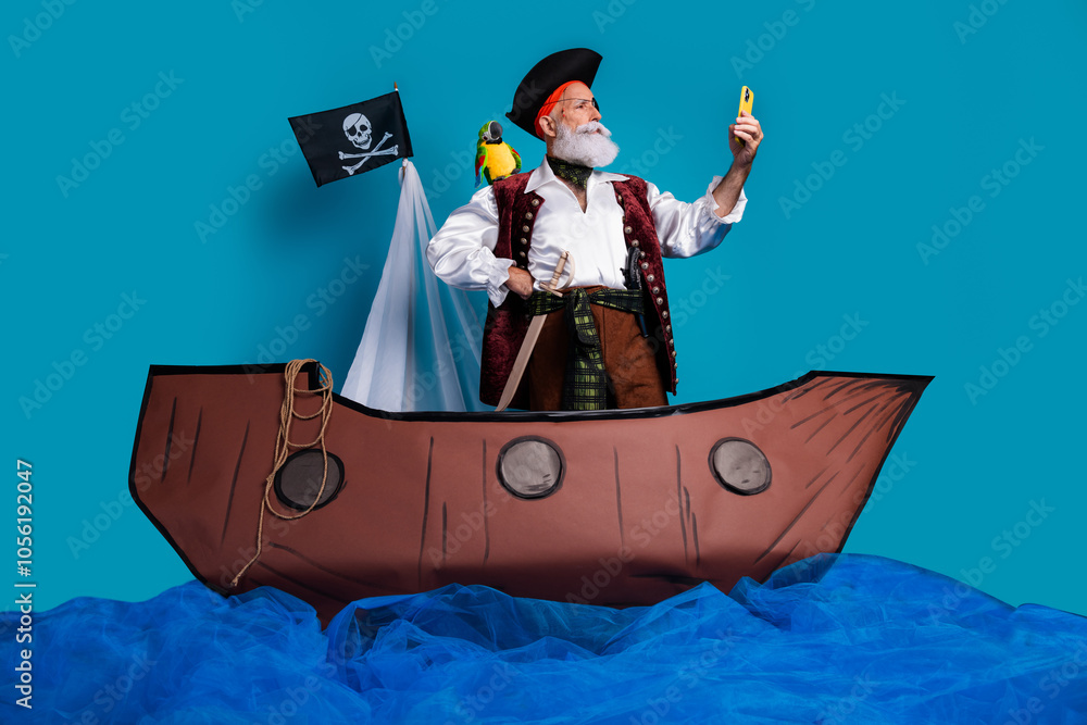 Photo & Art Print Photo of old pirate wearing traditional costume ...