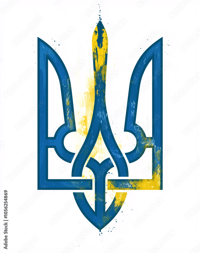 Artistic Representations of Ukrainian Trident Symbol in Various Styles ...