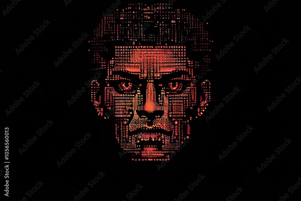 ascii pop culture a pop culture themed ascii art piece Stock ...