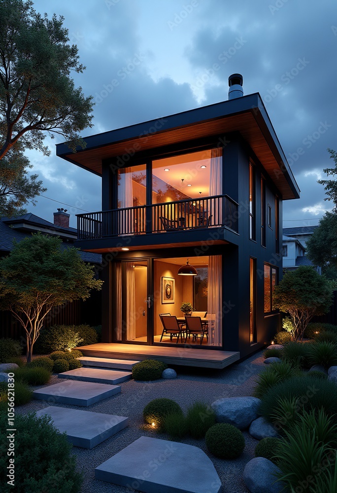 Captivating Architectural Visualization of a Three-Story Accessory ...