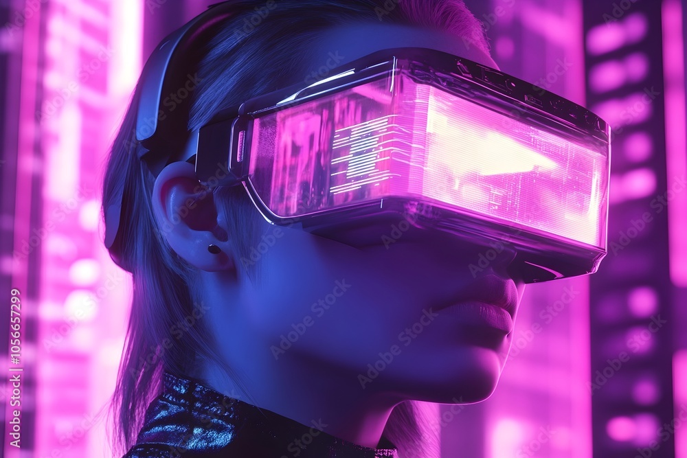 Retro Futuristic Smart Wearables with Holographic Interfaces and Vivid ...