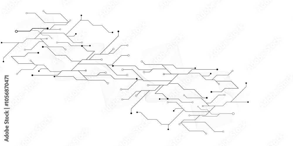 Abstract digital technology futuristic internet network speed ...