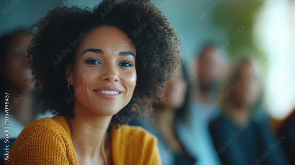 Dynamic image of a sign language interpreter engaging with a group ...