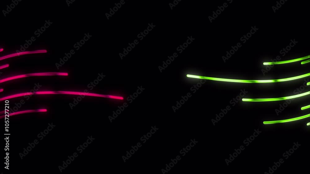 Curved lines effect. Anime speed lines. Overlay Template. Logo Display ...