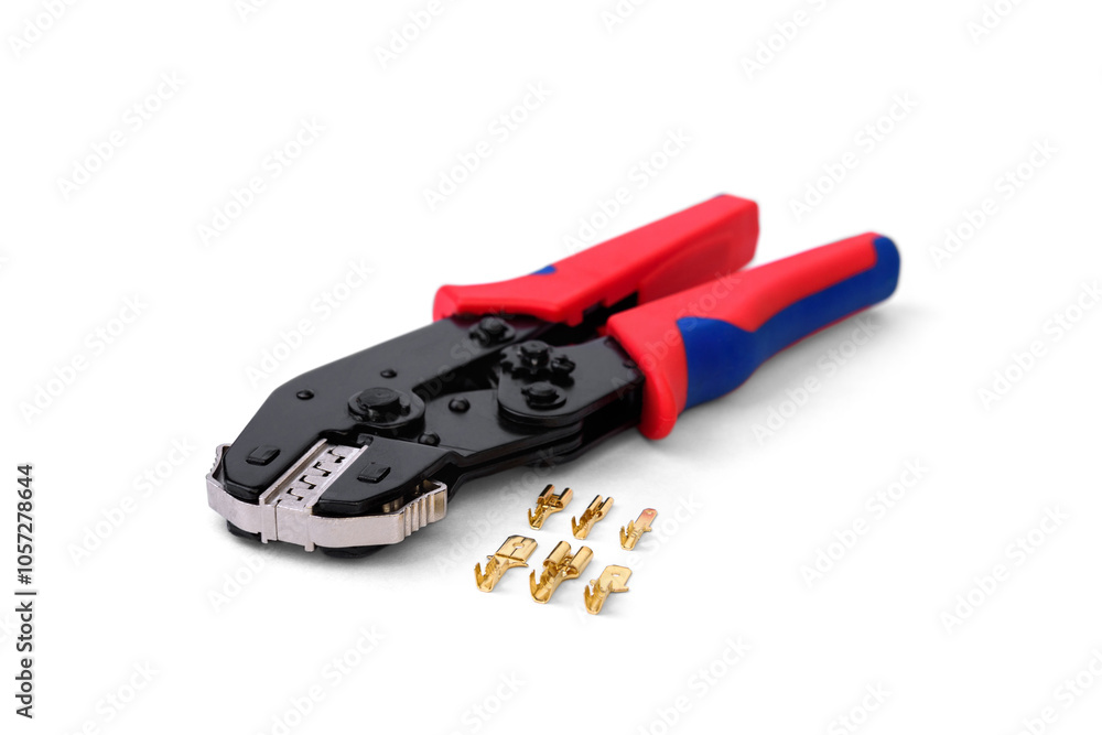 Poster Ferrule crimping tool and wiring connectors terminal set ...