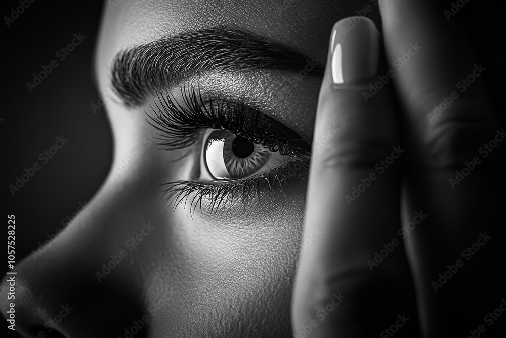 Close-up of a shared glance across a dance floor, with one personâ€™s ...