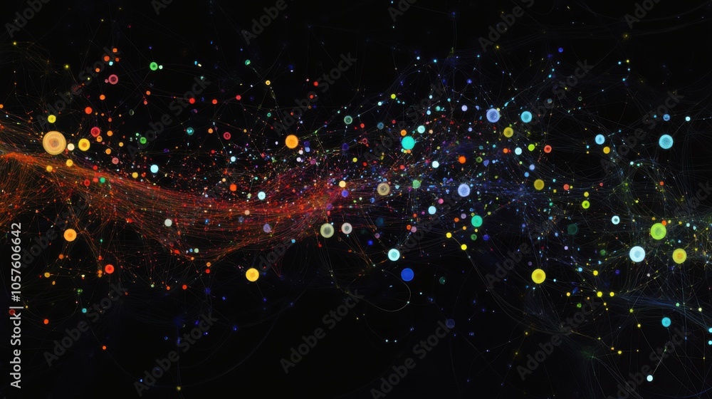 AI-powered deep learning algorithms visualizing large ilustración de ... AI-powered deep learning algorithms visualizing large ilustración de ...