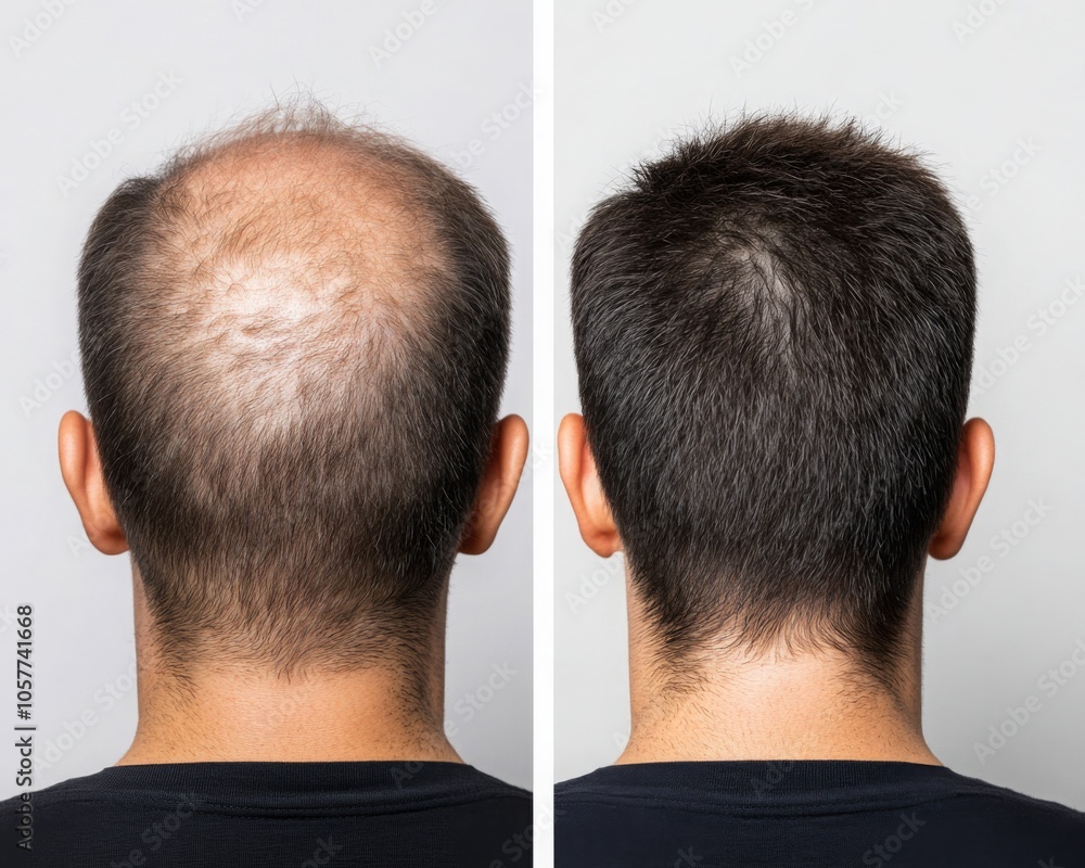 Foto de Hair Loss in men, Before and After Alopecia Treatment ...