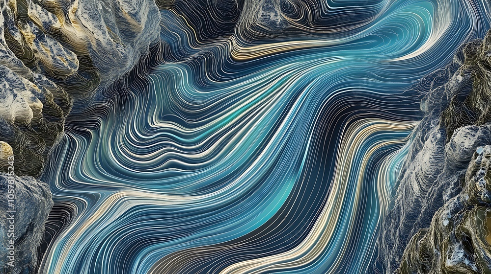 Explore the mesmerizing patterns and textures of this unique ...