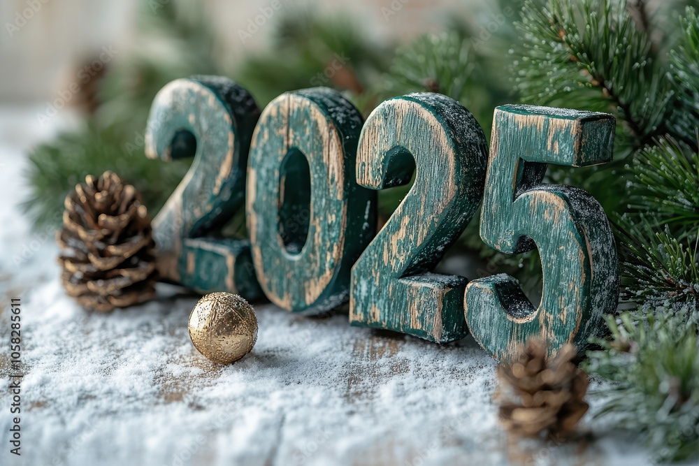 High-resolution image featuring the text "2025" in a bold, modern font ...