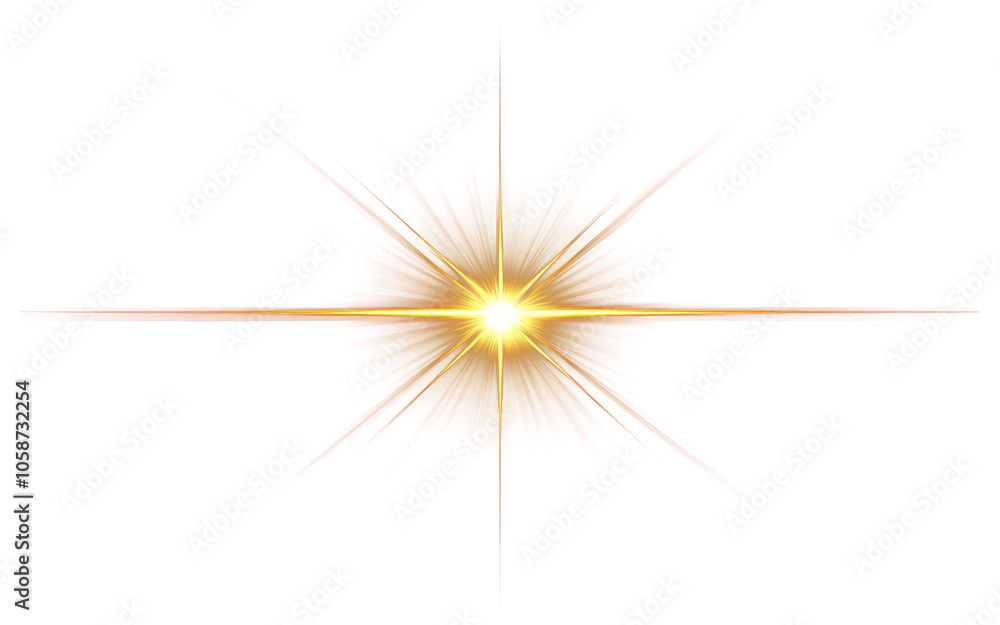 PNG An isolated gold blink light effect background lighting outdoors ...