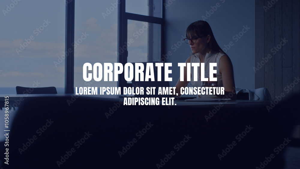 Corporate Title | Stylish and Dynamic Typography Effects for Corporate ...