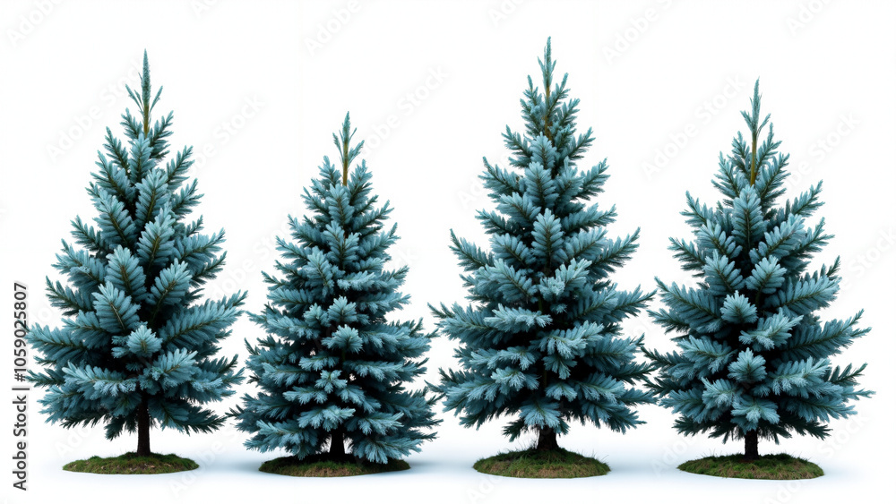 Colorado Blue Spruce Trees: Versatile Stock Photo for Landscape Design ...