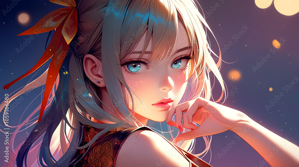 women smilling, smiling women , anime smiling illustrations, smiling ...