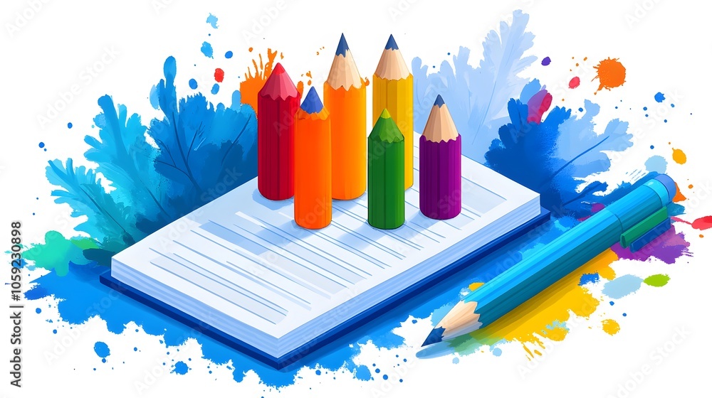 User interface with large text and high contrast colors, accessible app ...