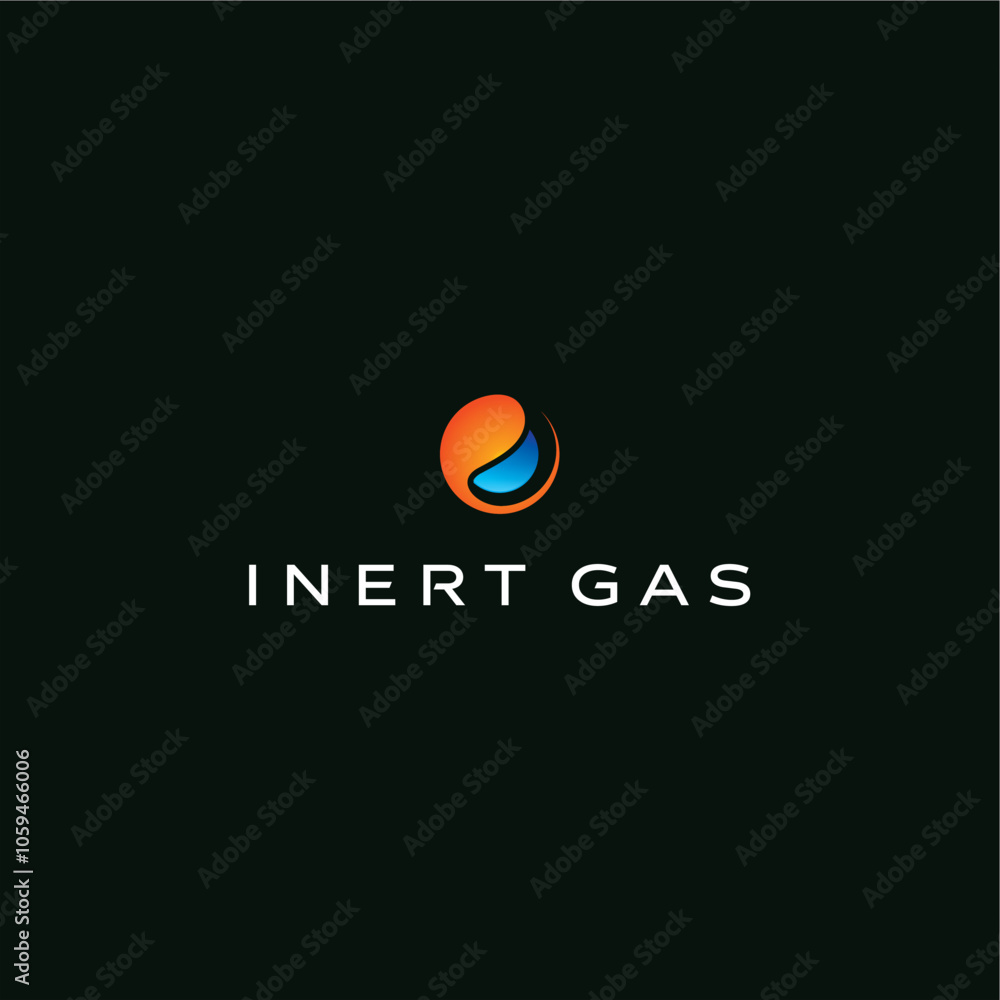 Poster Energy inert gas logo design business name ideas icon vector ...