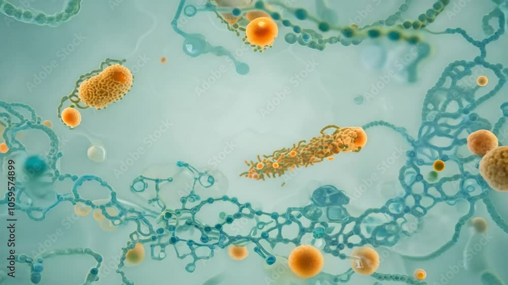 Macro up colony hand factories microbes Bacterial molecular microbe ...