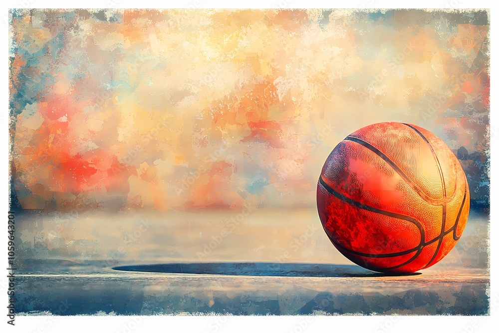 Basketball background, evoking an authentic athletic feel, perfect for ...