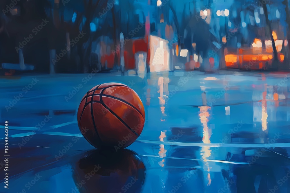 Grunge basketball background , highlighting the rugged nature of the ...