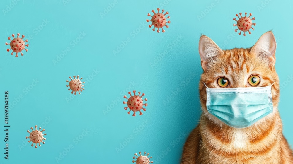 Illustrations focusing on the spread and impact of contagious diseases ...