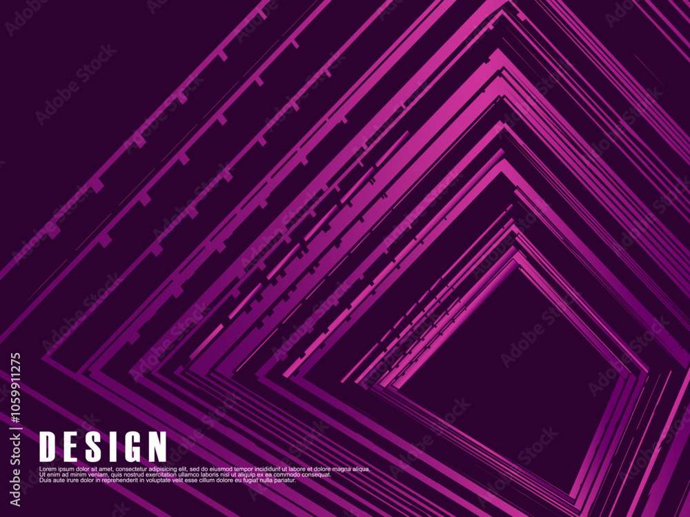 Premium background design with diagonal purple lines pattern. Vector ...
