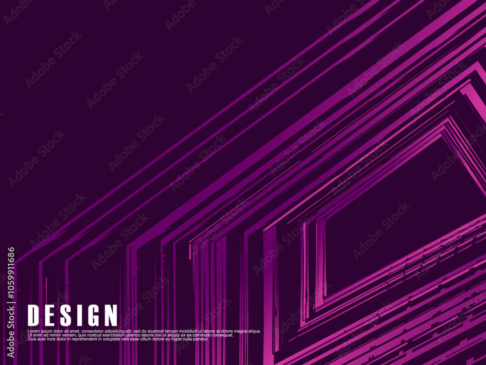 Premium background design with diagonal purple lines pattern. Vector ...
