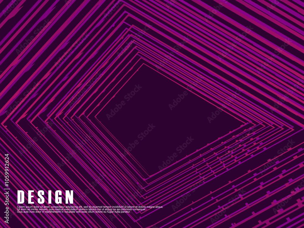 Premium background design with diagonal purple lines pattern. Vector ...