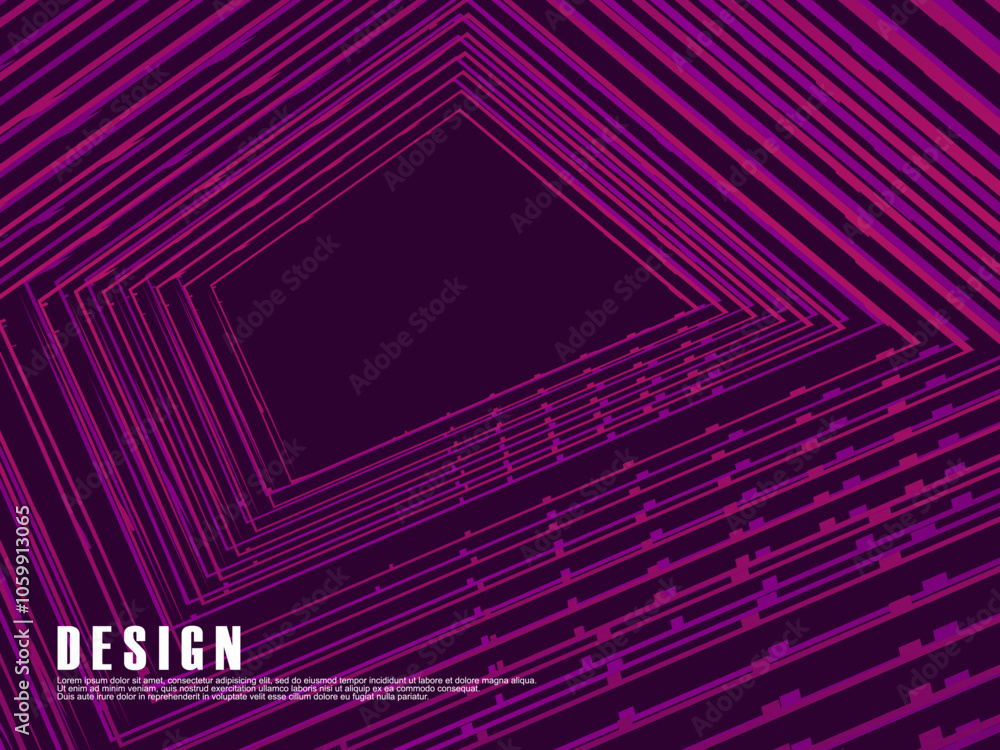 Premium background design with diagonal purple lines pattern. Vector ...