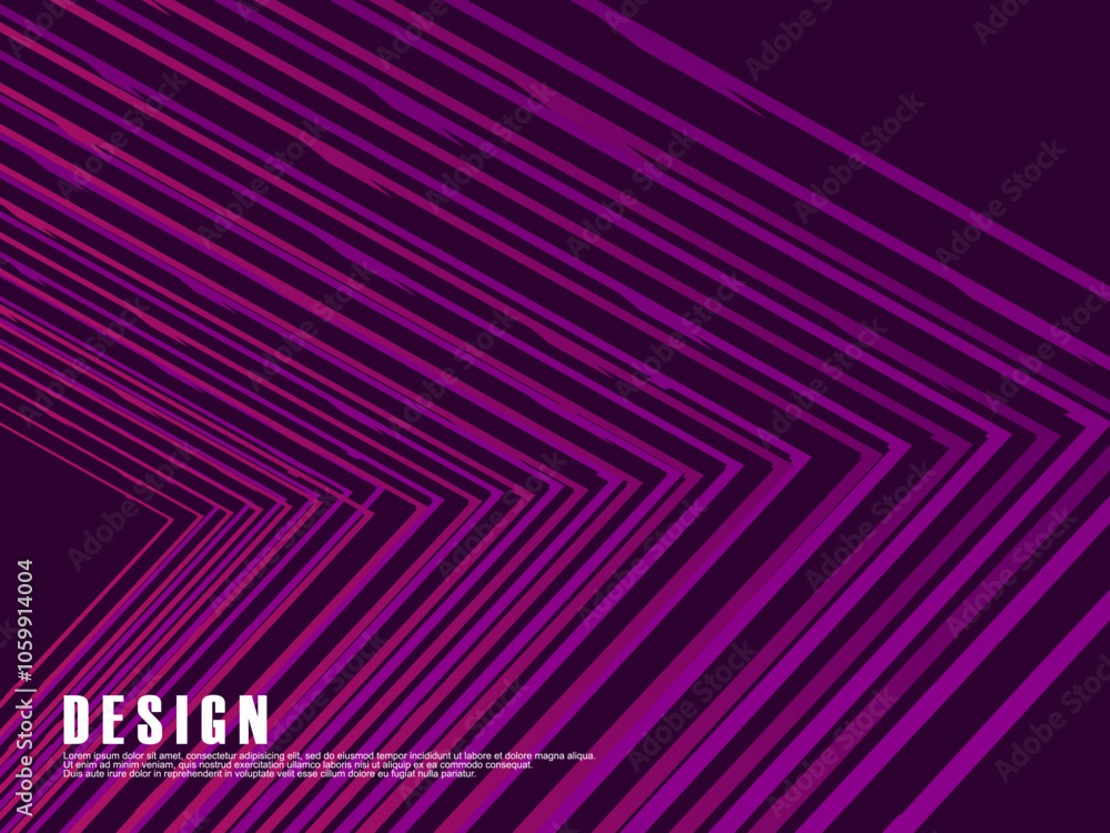 Premium background design with diagonal purple lines pattern. Vector ...