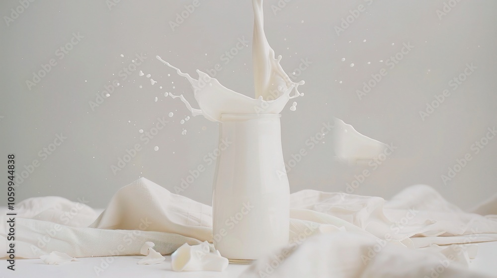 Milk White Geometric Background - a soft and elegant visual. The milk ...