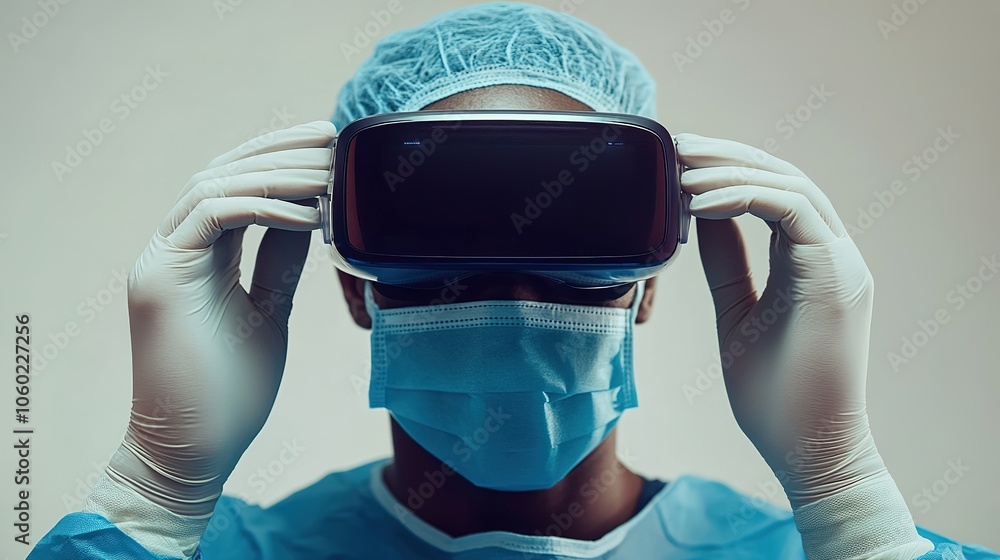 surgeon using augmented reality glasses to visualize patient anatomy ...