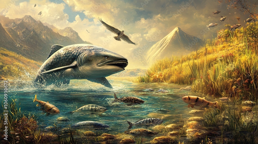 The Bible, the Book of Genesis, the creation of the world by God. And ...